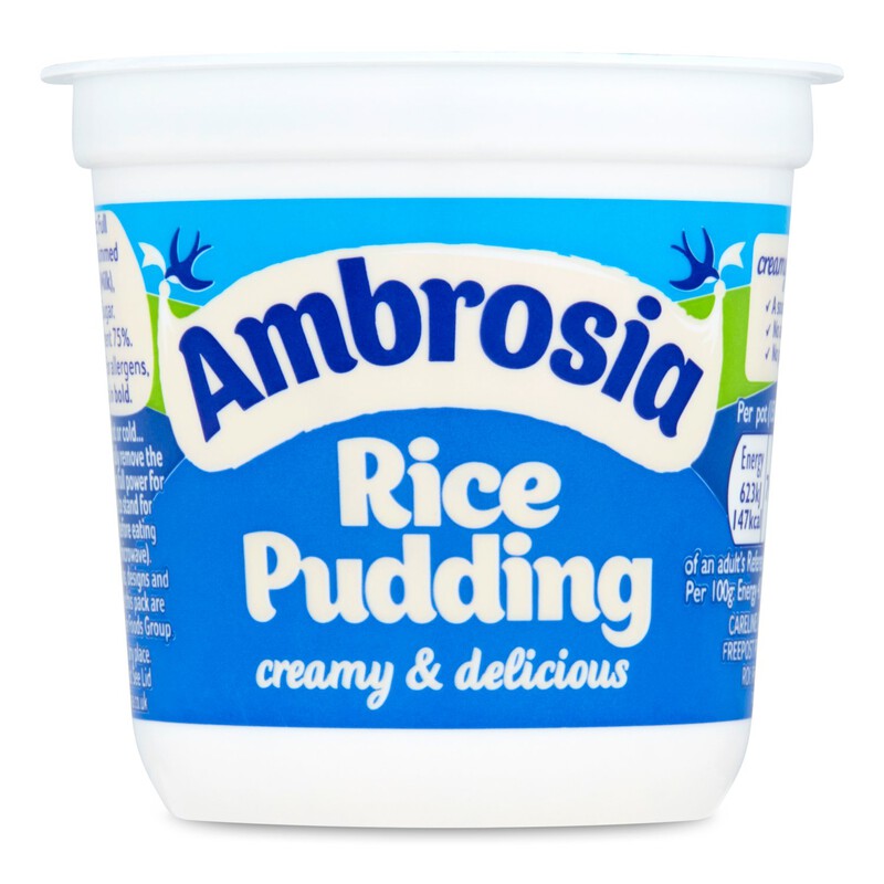 Ambrosia Rice Pudding Pots - Morrisons Online Groceries & Offers