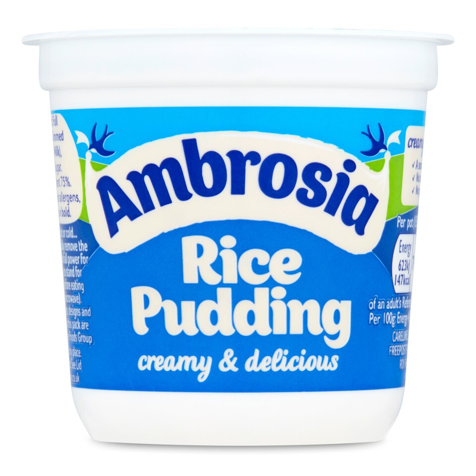 Ambrosia Rice Pudding Pots - Morrisons Online Groceries & Offers