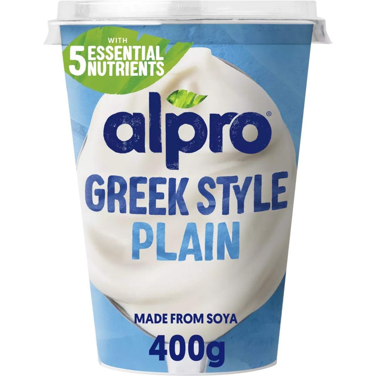 Alpro Greek Style Plain Yoghurt Alternative 400g - Morrisons Online ...