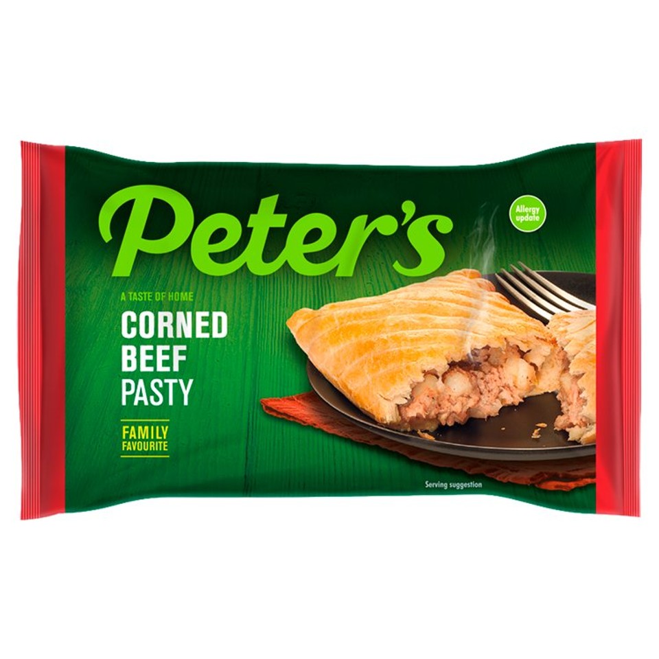 Peters Corned Beef Pasty 160g - Morrisons Online Groceries & Offers