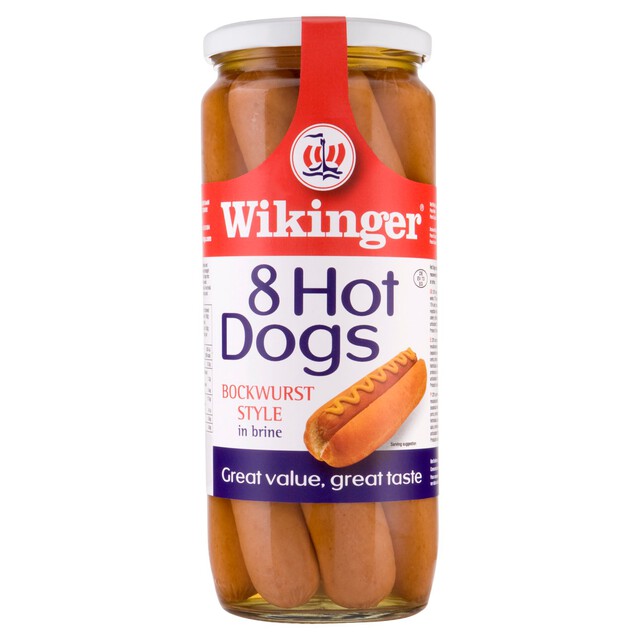 Wikinger Brockwurst Style Hot Dogs (1030g) - Morrisons Online Groceries ...