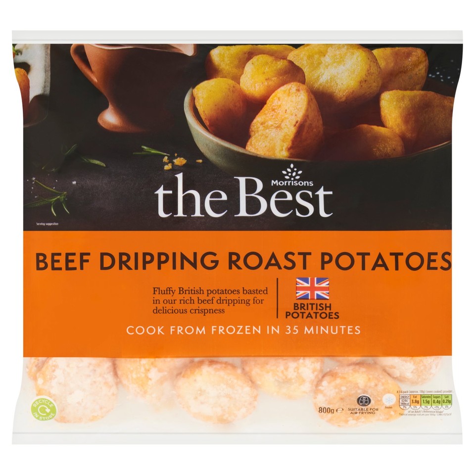 Morrisons The Best Beef Fat Roast Potatoes - Morrisons Online Groceries ...