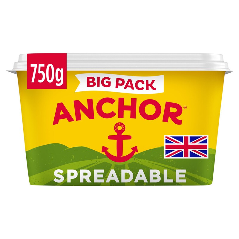 Anchor Spreadable Blend of Butter and Rapeseed Oil - Morrisons Online ...