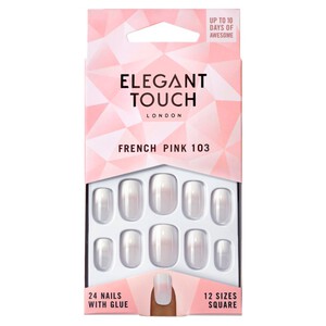 Elegant Touch 103 Medium Bare Natural F/Nails - Morrisons Online ...