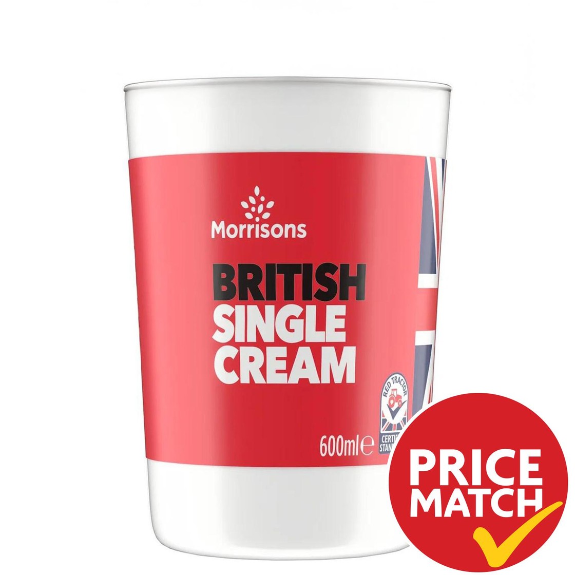 Morrisons British Single Cream - Morrisons Online Groceries & Offers