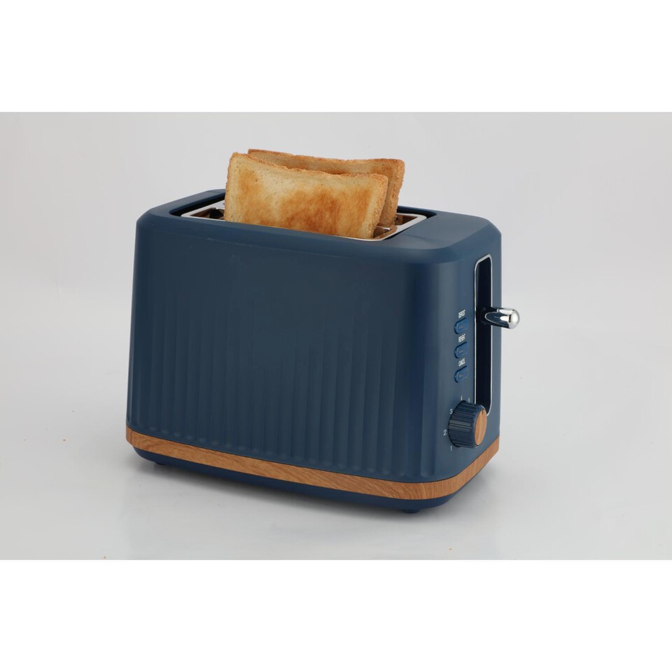 Nutmeg Home Structured 2 Slice Toaster Dark Navy - Morrisons Online ...