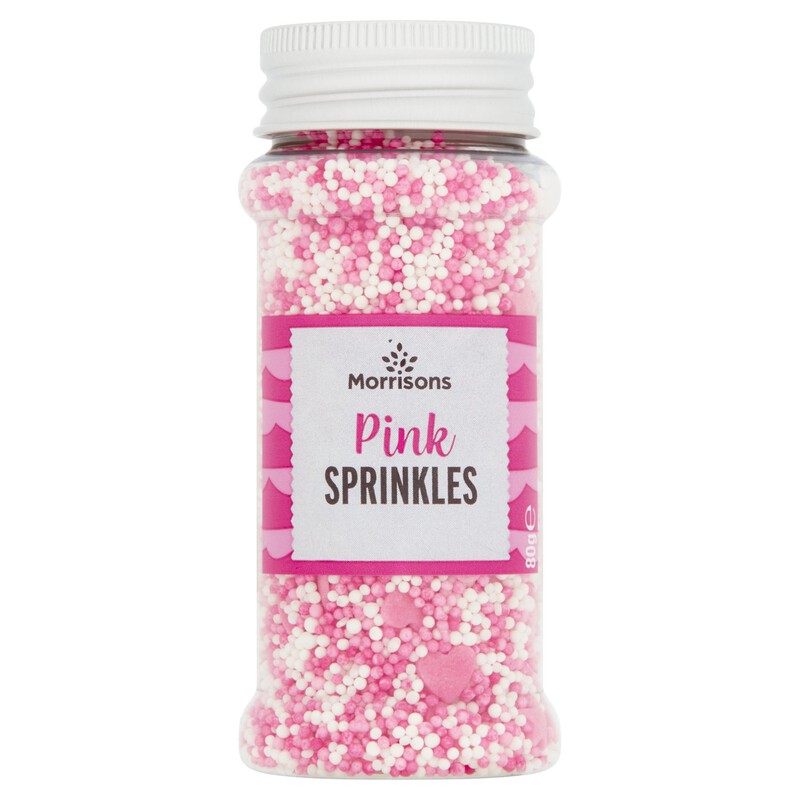 Morrisons Pink Sprinkle Mix - Morrisons Online Groceries & Offers