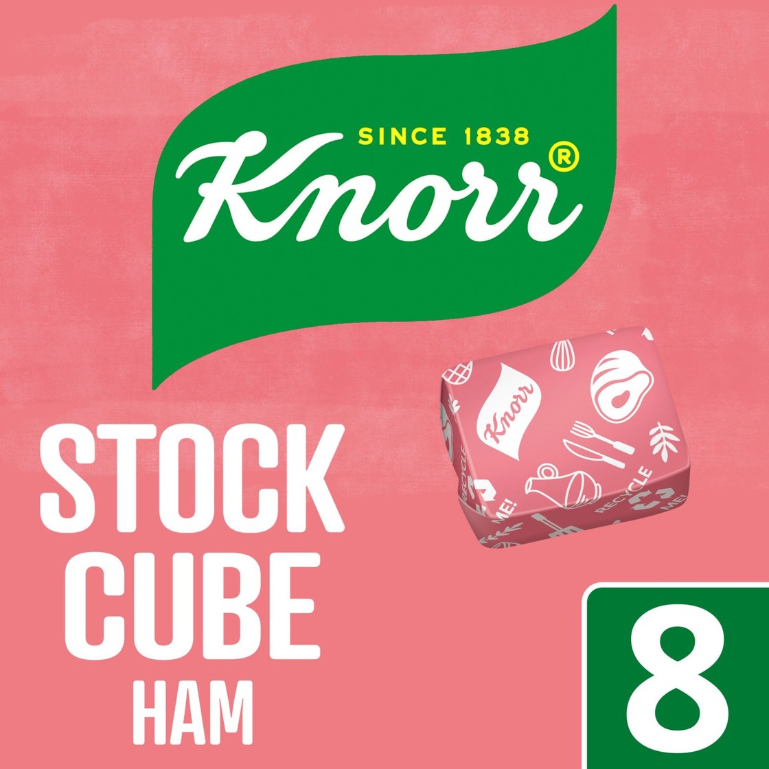 Knorr Stock Cubes Ham 8 x 10g - Morrisons Online Groceries & Offers