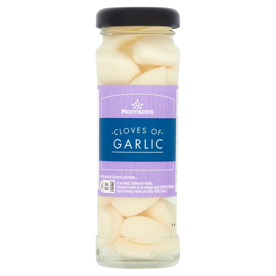 Morrisons Garlic Cloves (100g) - Morrisons Online Groceries & Offers
