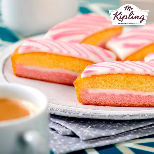 Mr Kipling Angel Slices Cakes Multipack Snack 8pk - Morrisons Online ...