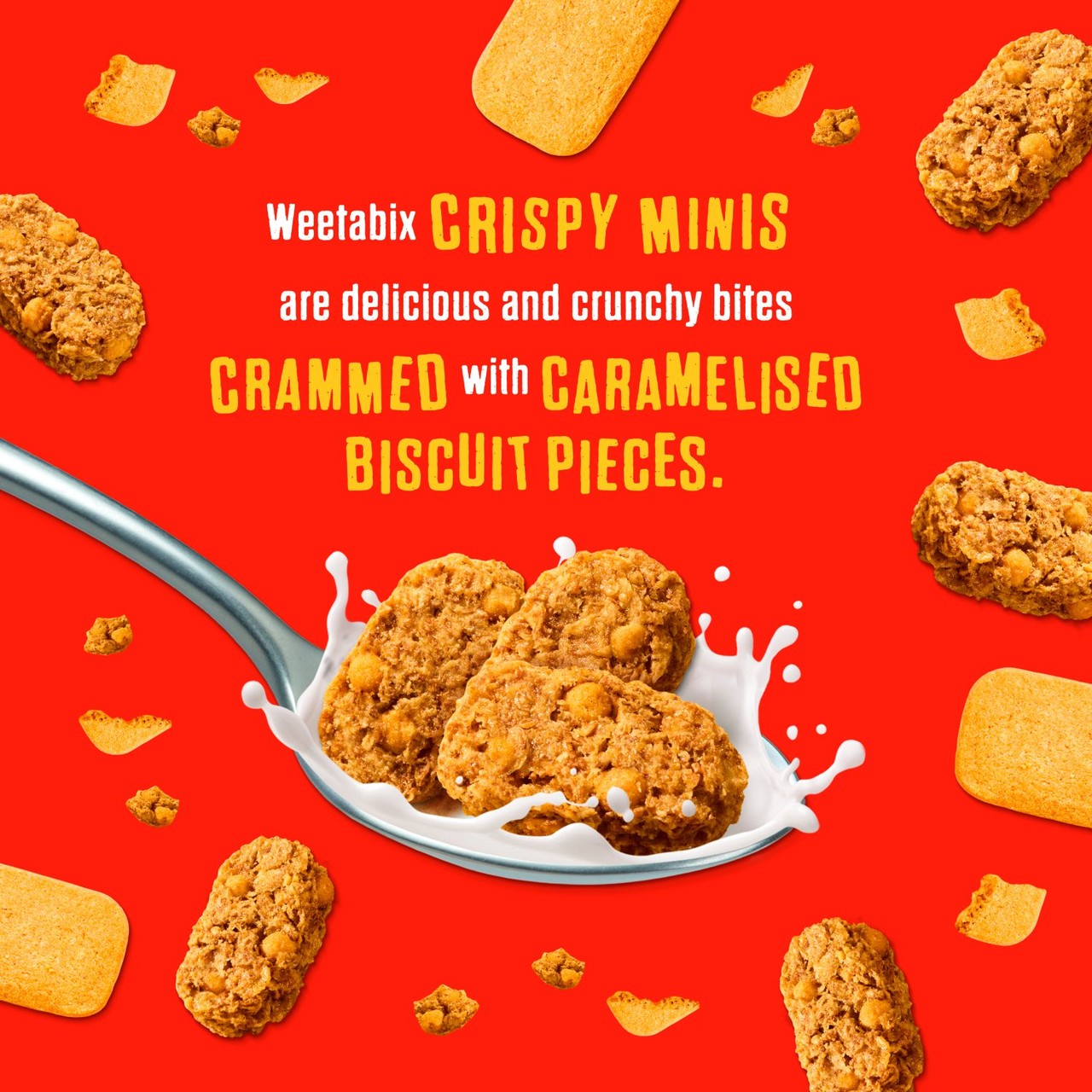 Weetabix Minis Caramelised Biscuit - Morrisons Online Groceries & Offers