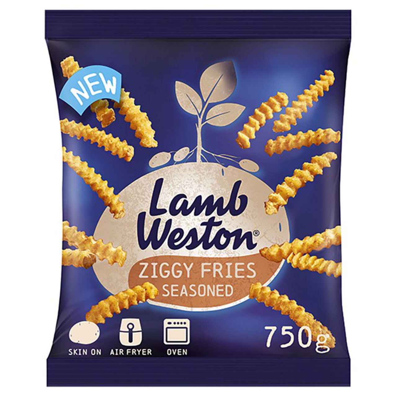 Lamb Weston Ziggy Seasoned Fries - Morrisons Online Groceries & Offers