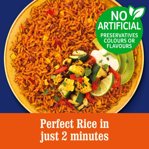 Ben's Original Mexican Style Microwave Rice 220g - Morrisons Online ...