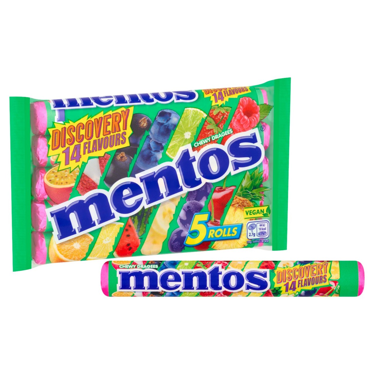 Mentos Discovery 5x37.5g - Morrisons Online Groceries & Offers