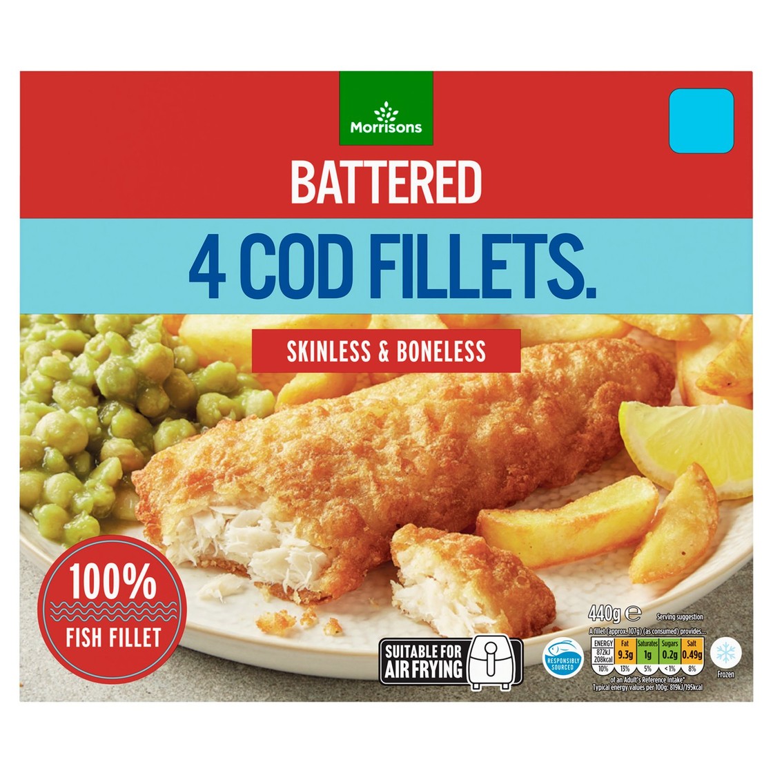 Morrisons Battered Cod - Morrisons Online Groceries & Offers
