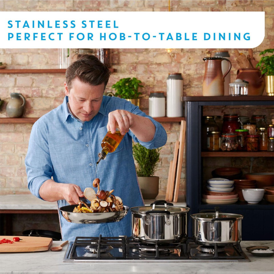 Jamie Oliver By Tefal Home Cook Wok Pan 28cm - Morrisons Online ...