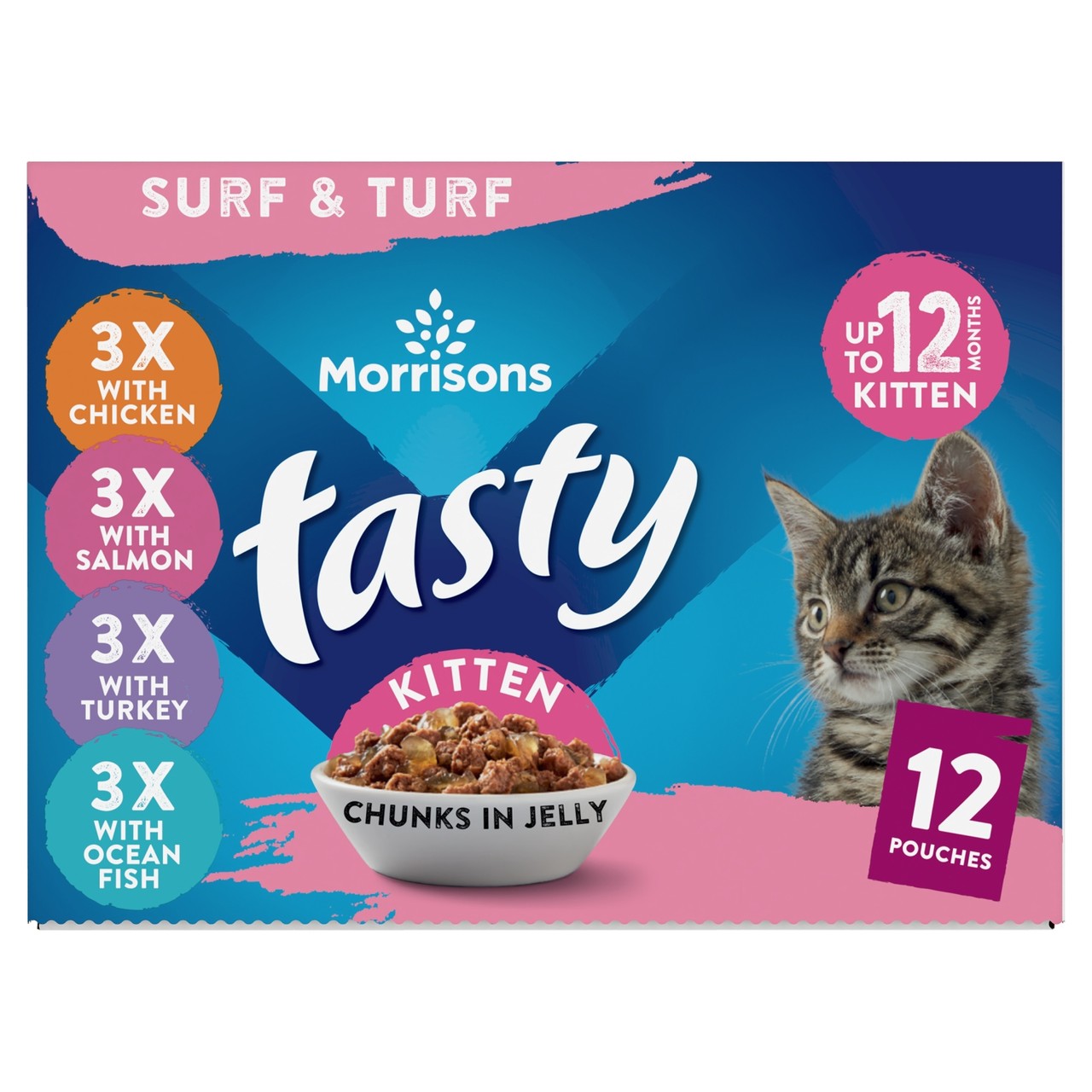 Morrisons Complete Kitten Selection In Jelly - Morrisons Online ...