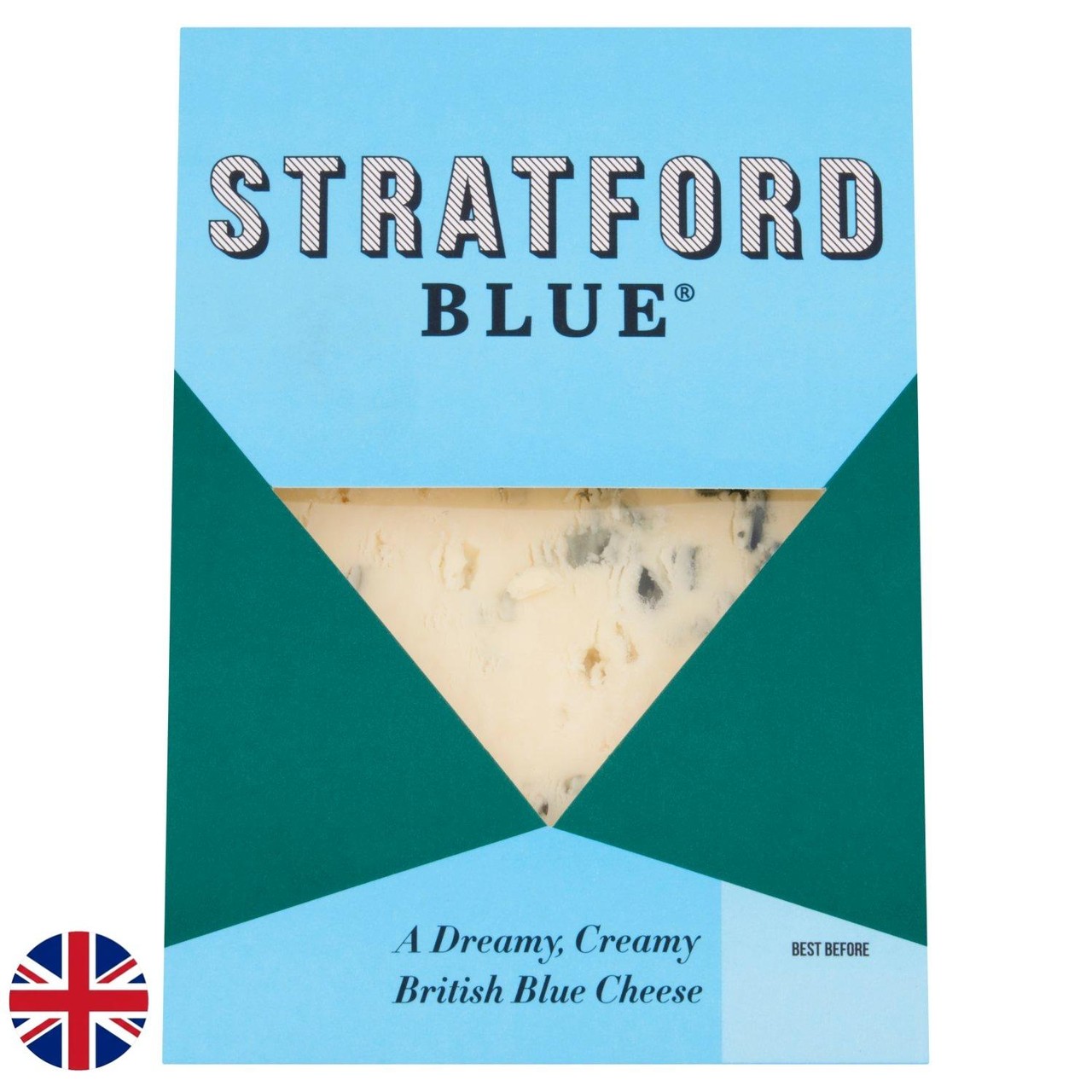 Stratford British Blue Cheese 150g - Morrisons Online Groceries & Offers