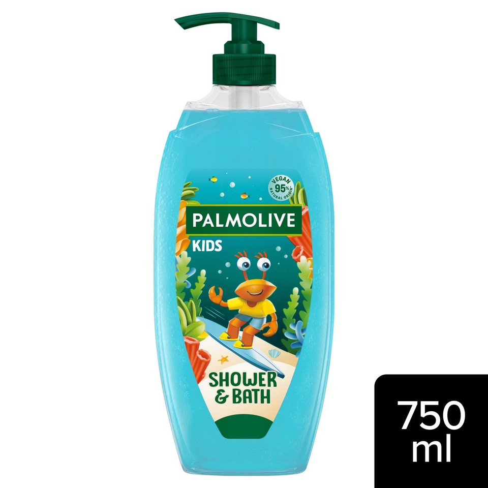 Palmolive Kids Sea Creatures Shower Gel Body Wash - Morrisons Online ...