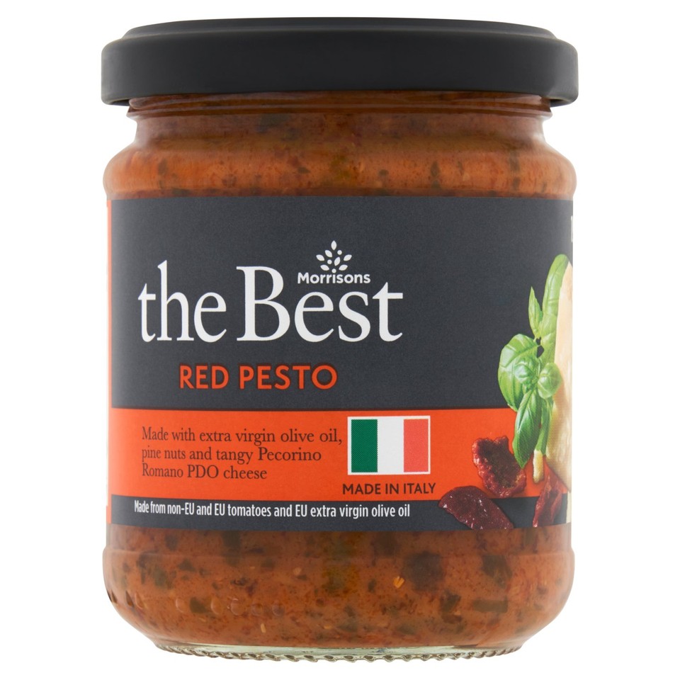 Morrisons The Best Red Pesto 190g - Morrisons Online Groceries & Offers