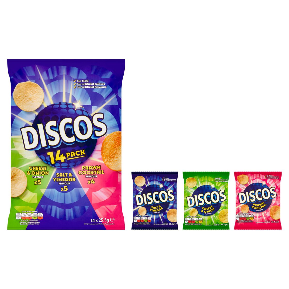 Discos Variety Multipack Crisps - Morrisons Online Groceries & Offers
