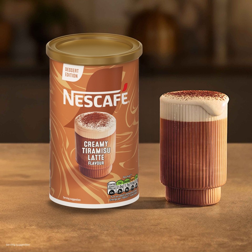 Nescafe Tiramisu Latte Coffee 260g Tub - Morrisons Online Groceries ...