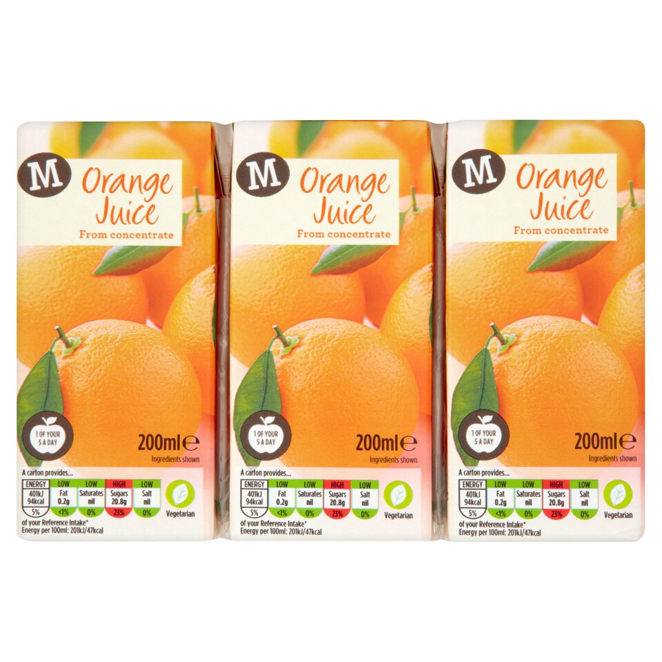 Morrisons Orange Juice from Concentrate - Morrisons Online Groceries ...