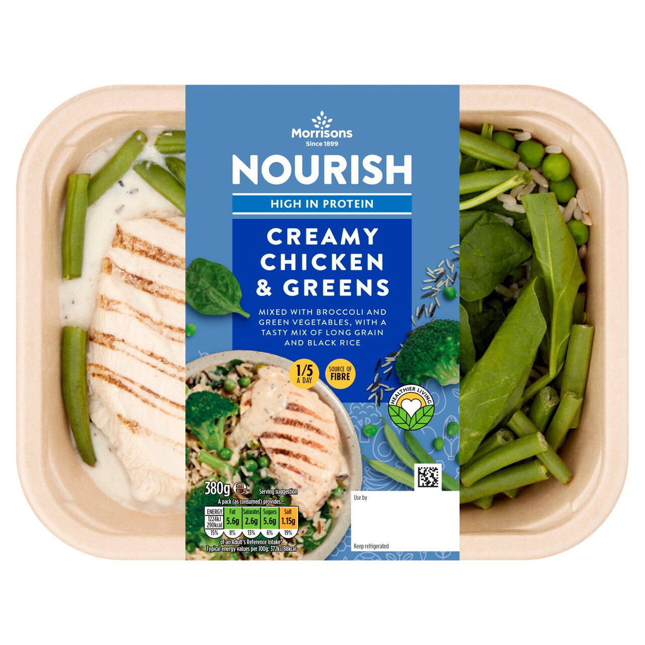 Morrisons Nourish Chicken, Green Vegetables & Broccoli - Morrisons ...