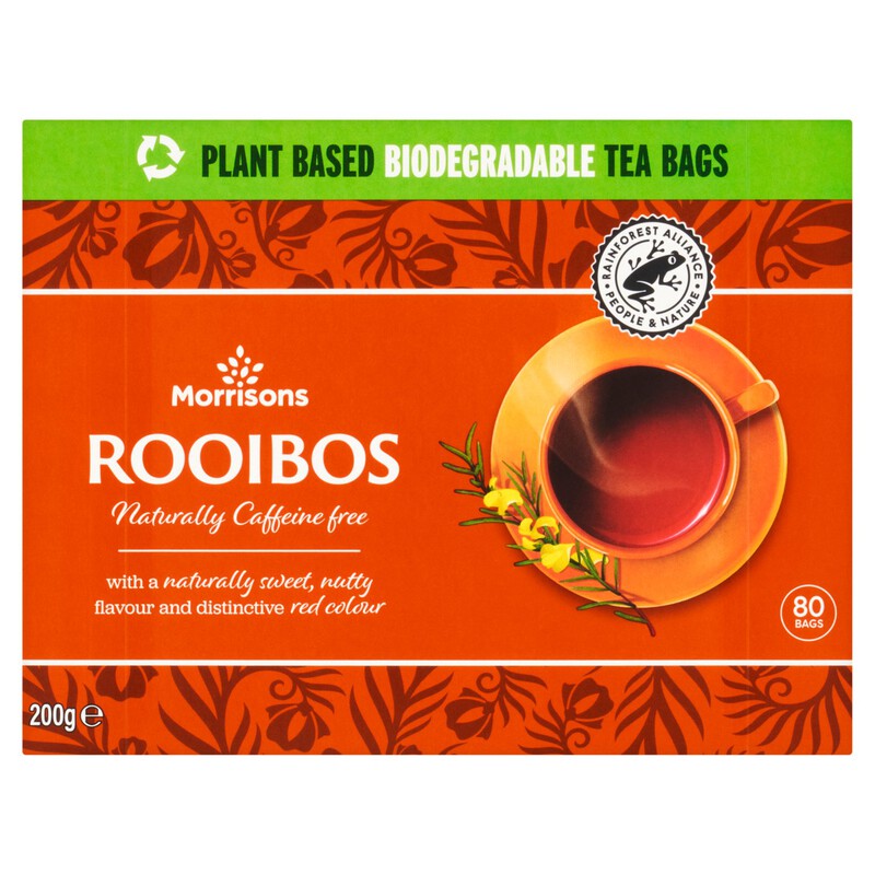 Morrisons Rooibos 80 Tea Bags - Morrisons Online Groceries & Offers