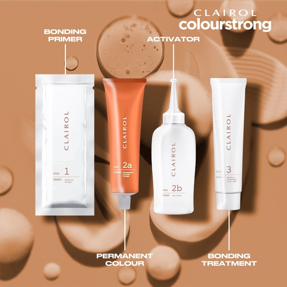 Clairol Colour Strong Permanent Hair Dye 4.46 Intense Dark Red ...