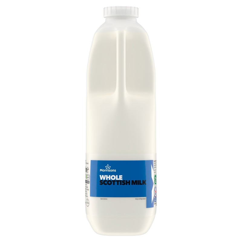 Morrisons Scottish Whole Milk 2 Pint - Morrisons Online Groceries & Offers