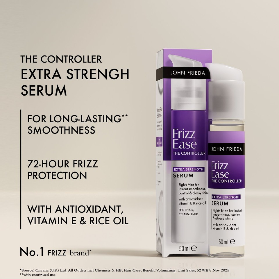 John Frieda Frizz Ease Extra Strength Serum - Morrisons Online ...