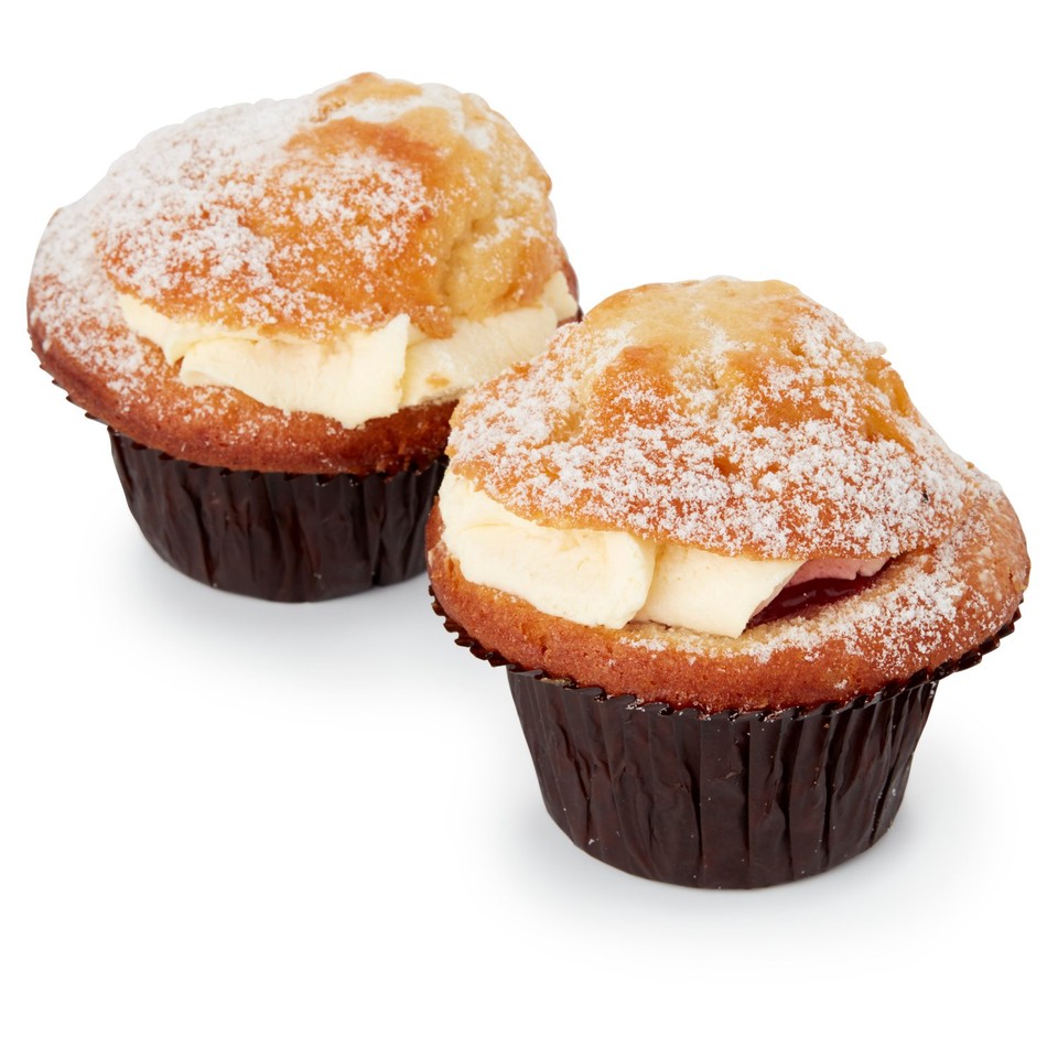 Market Street Fresh Cream Vanilla Muffins - Morrisons Online Groceries ...