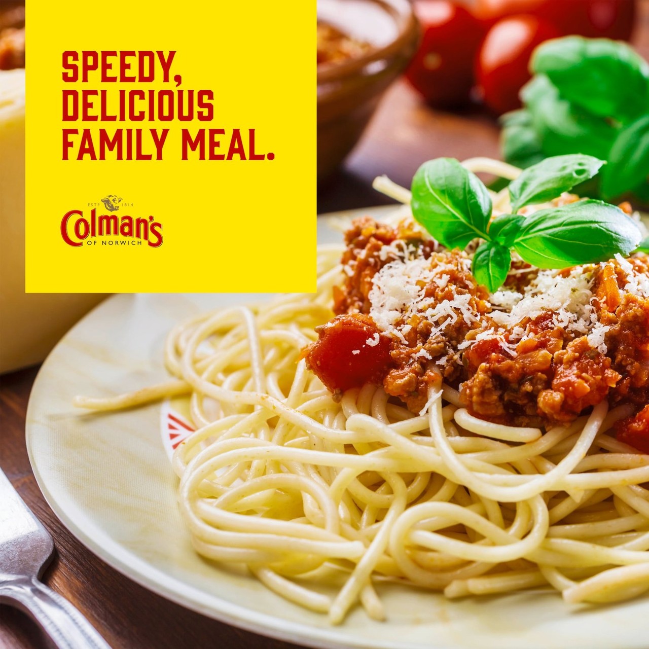 Colman's Spaghetti Bolognese Recipe Mix - Morrisons Online Groceries ...