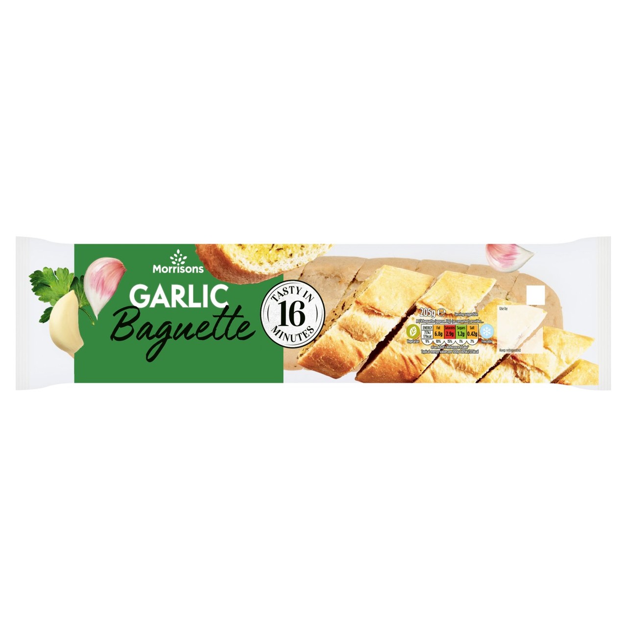 Morrisons Garlic Baguette 205g - Morrisons Online Groceries & Offers