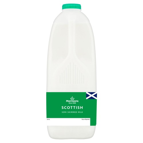 Morrisons Scottish Semi Skimmed Milk - Morrisons Online Groceries & Offers