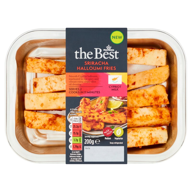 Morrisons The Best Sriracha Halloumi Fries 200g - Morrisons Online ...