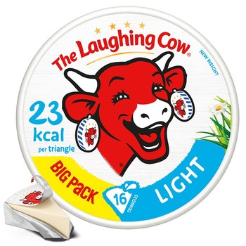 The Laughing Cow Light Cheese Spread Triangles 240g - Morrisons Online ...