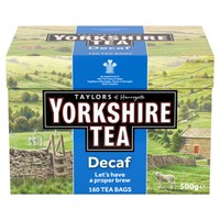 Decaffeinated Yorkshire Tea Bags 160PK - Morrisons Online Groceries ...