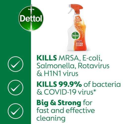 Dettol Power & Pure Kitchen Multi Surface Spray - Morrisons Online ...