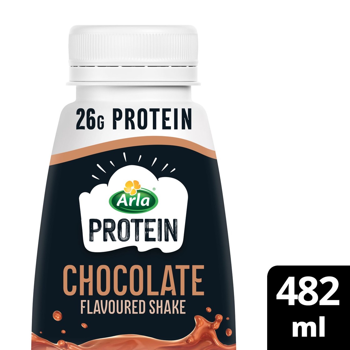 Arla Protein Chocolate Milkshake 482ml - Morrisons Online Groceries ...