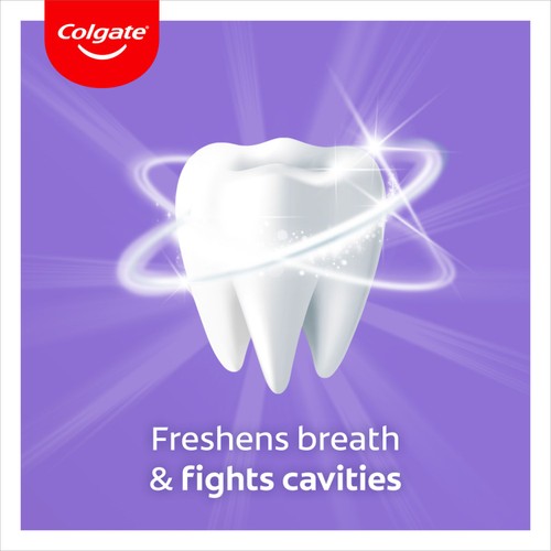 Colgate Advanced White Purple Teeth Whitening Toothpaste 75ml ...
