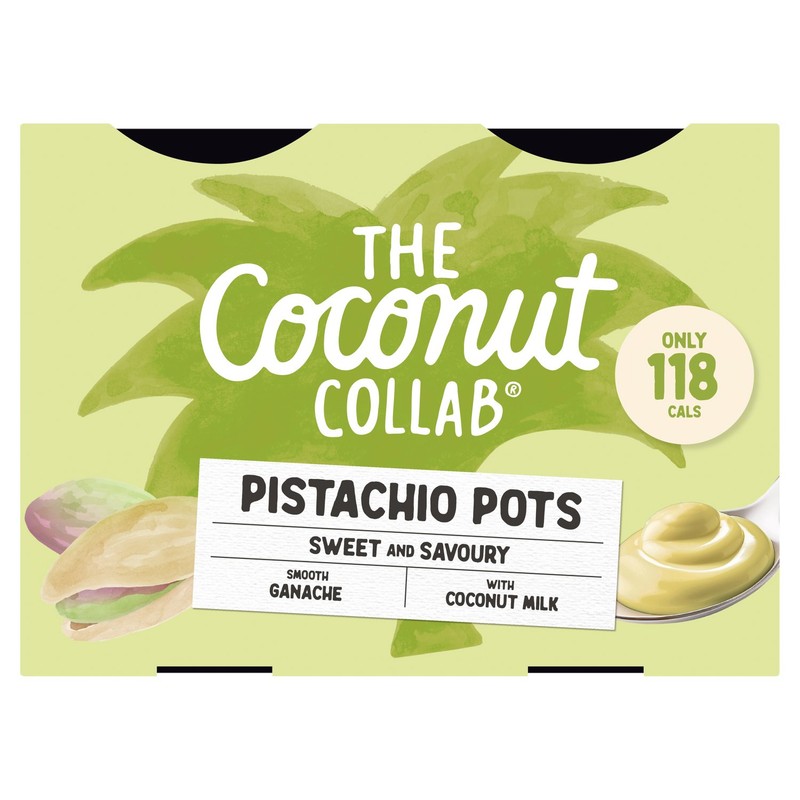 The Coconut Collab Pistachio Pots 4 x 45g - Morrisons Online Groceries ...