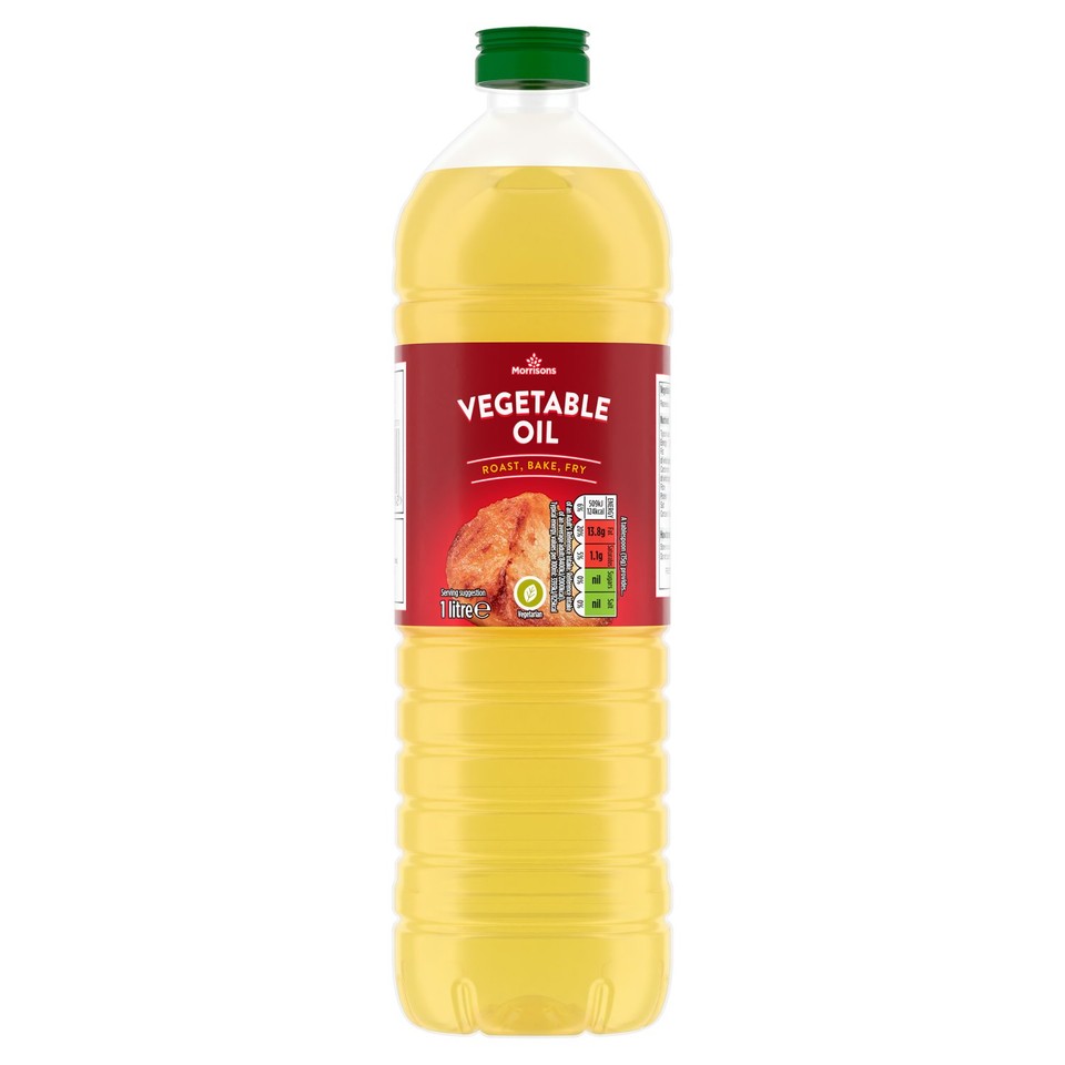Morrisons Vegetable Oil 1L - Morrisons Online Groceries & Offers