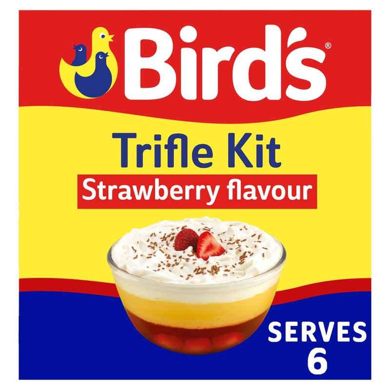 Bird's Strawberry Trifle Flavour Mix - Morrisons Online Groceries & Offers