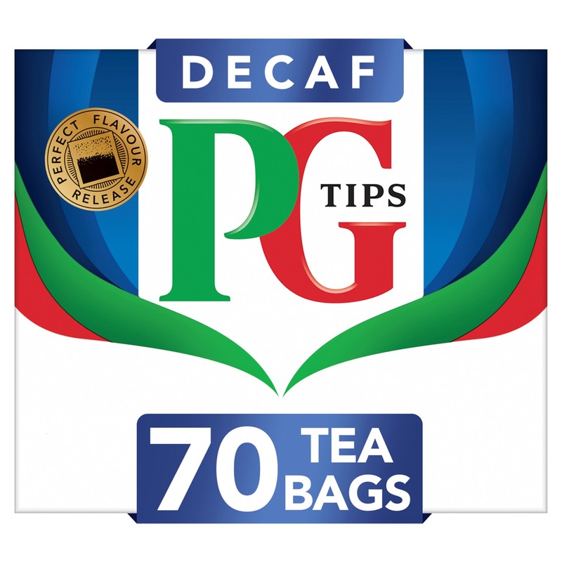 PG Tips Decaf 70 Tea Bags - Morrisons Online Groceries & Offers