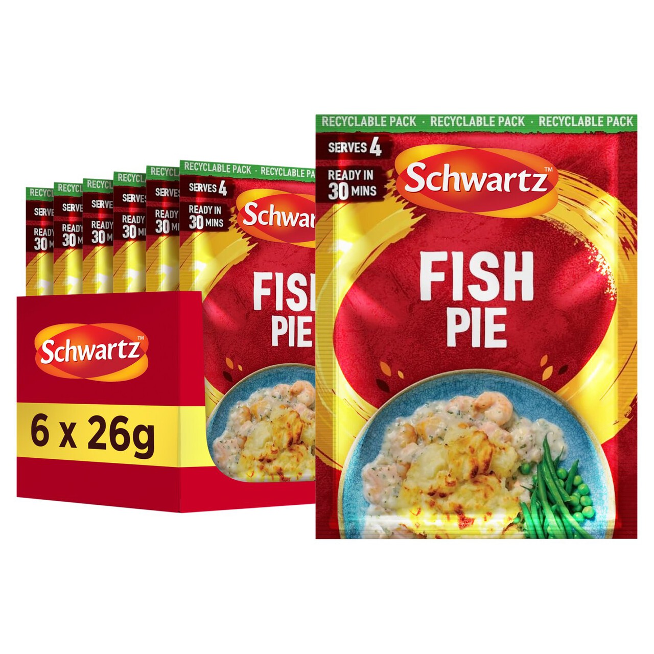 Schwartz Fish Pie Recipe Mix - Morrisons Online Groceries & Offers