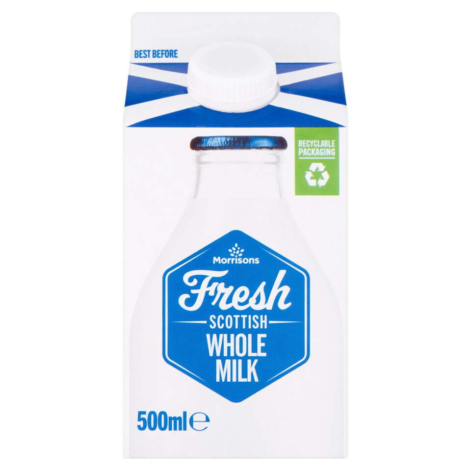 Morrisons Scottish Whole Milk - Morrisons Online Groceries & Offers