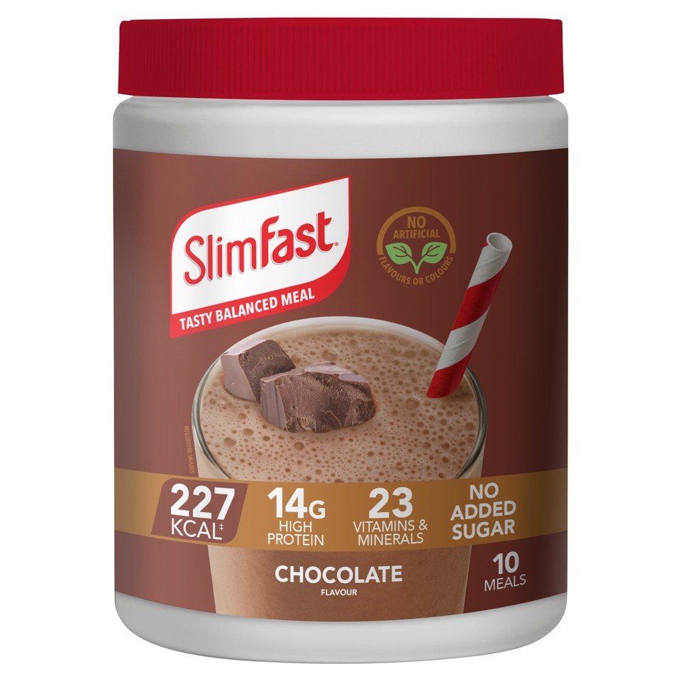 Slimfast Meal Shake Powder Chocolate - Morrisons Online Groceries & Offers
