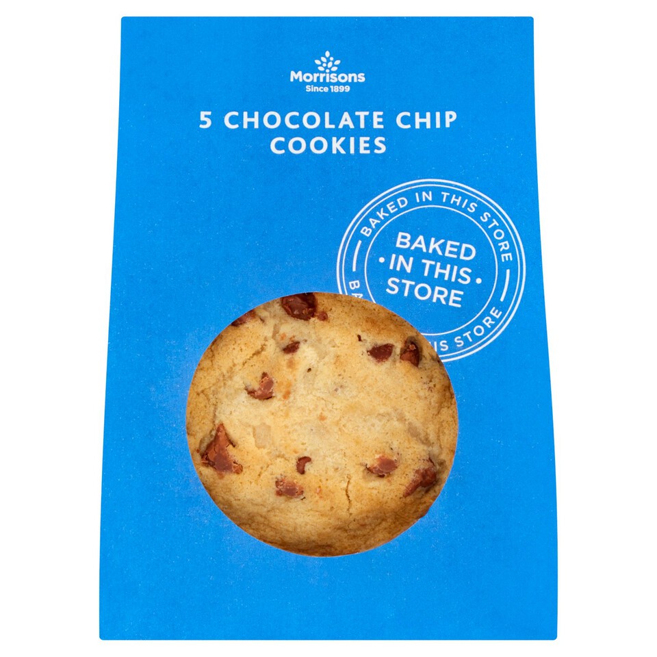 Market Street Chocolate Chip Cookies - Morrisons Online Groceries & Offers